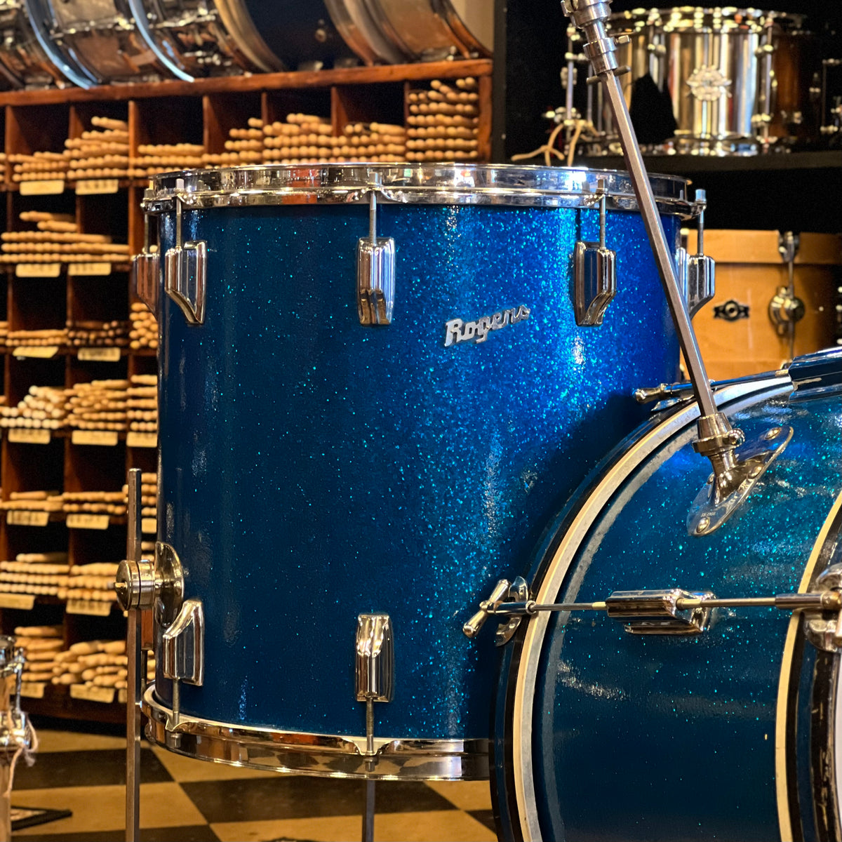 VINTAGE 1960's Rogers Cleveland Era Comet Outfit in Blue Sparkle - 14x ...