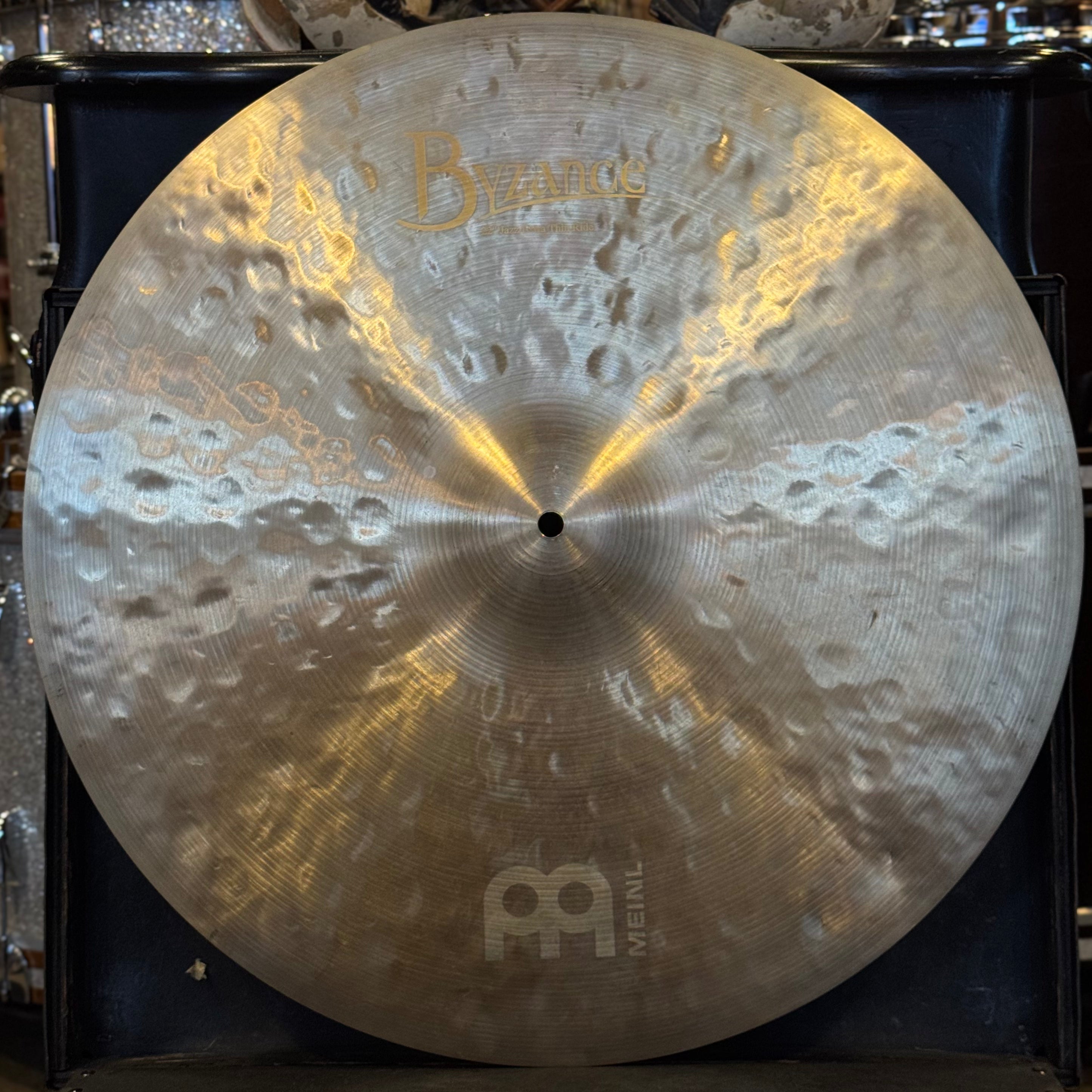 USED Meinl 22" Byzance Jazz Extra Thin Ride - 1912g – Badges Drum Shop