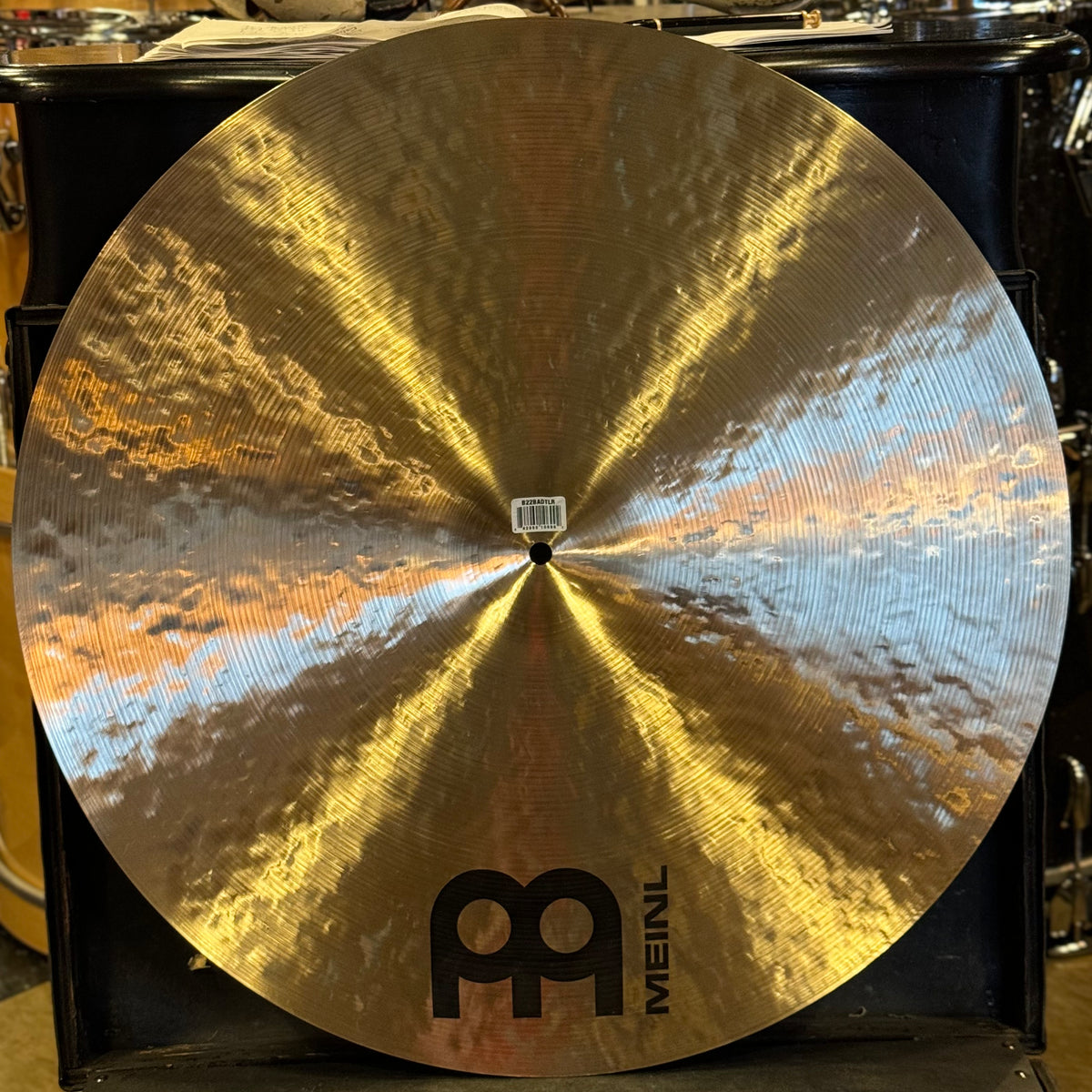 NEW Meinl 22" Byzance Big Apple Dark Tradition Light Ride Cymbal - 199 ...