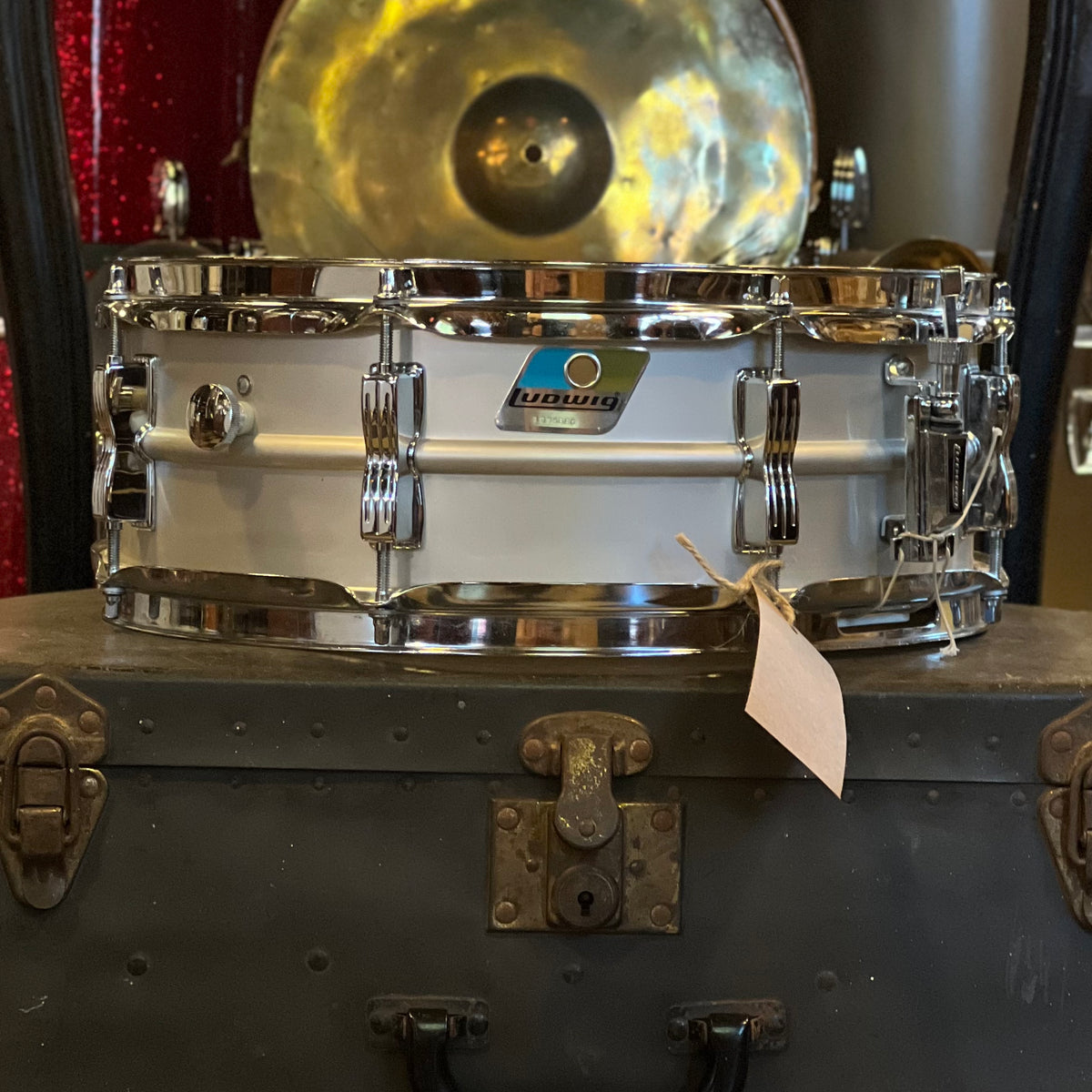 VINTAGE 1970 Ludwig 5x14 Acrolite Snare Drum – Badges Drum Shop