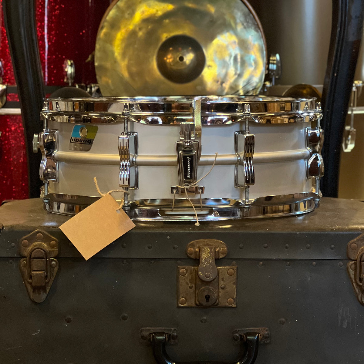 VINTAGE 1970 Ludwig 5x14 Acrolite Snare Drum – Badges Drum Shop