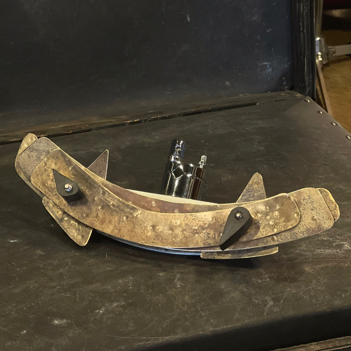 Brass Lasagna Ribbon Crasher - No. 37 – Badges Drum Shop